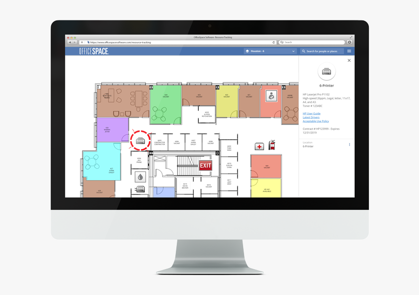 Office Space Visual Directory, HD Png Download , Transparent Png Image ...