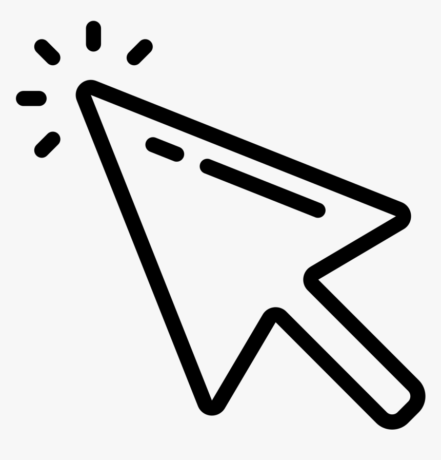 Cursor Icon Download Icons - White Cursor Icon Png, Transparent Png ...