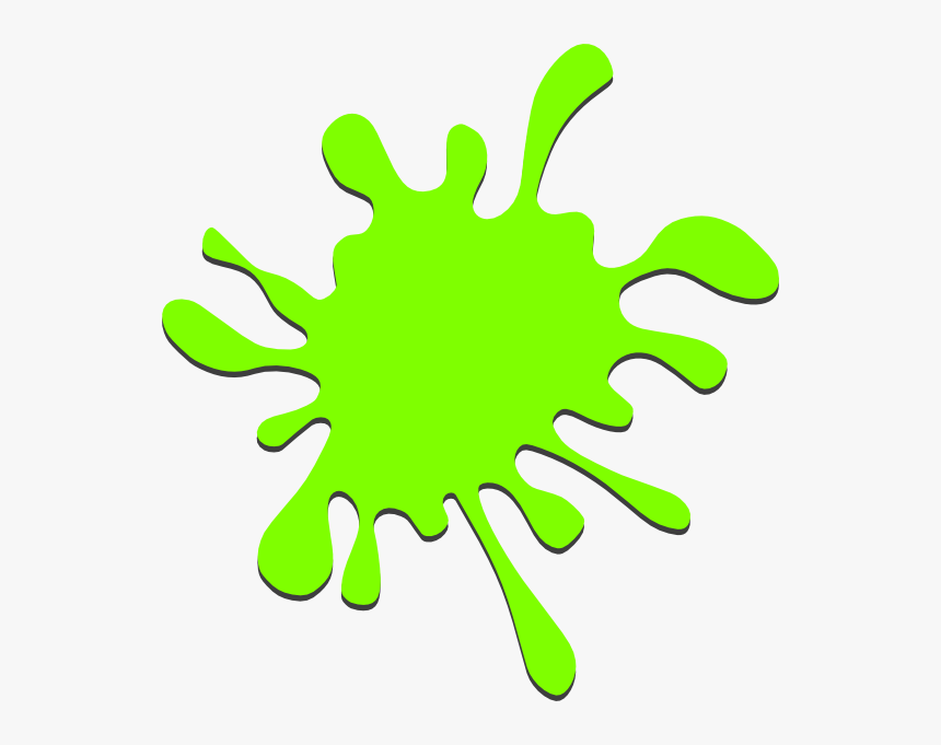 Green Paint Splash