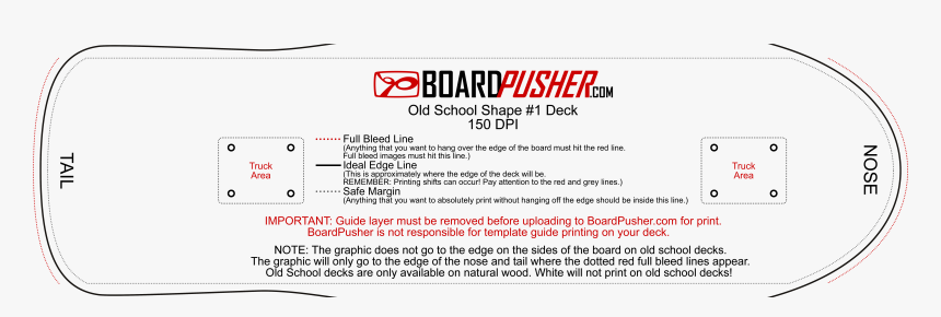 Skateboard Template Pdf