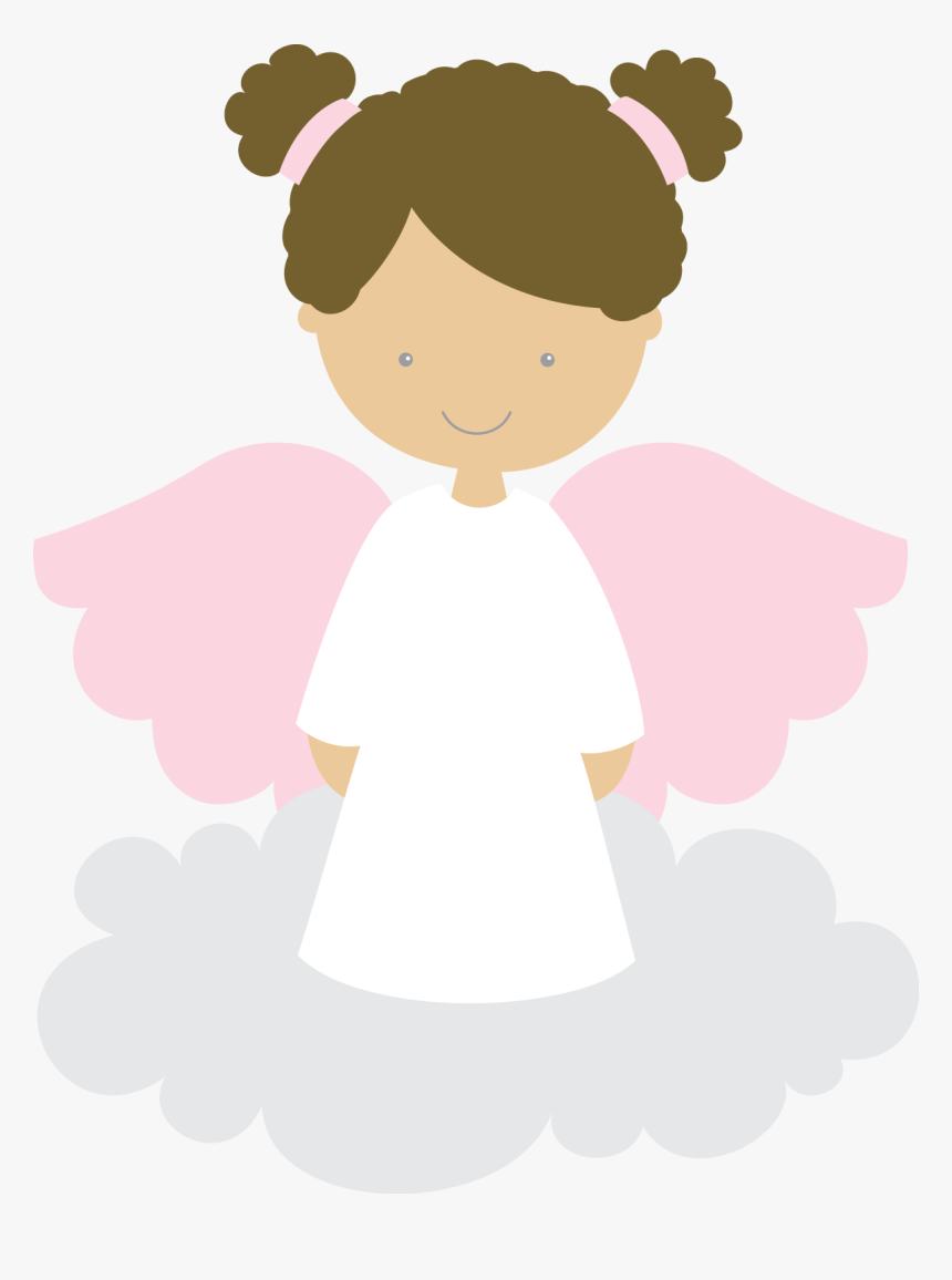 Angel First Communion Girl Clip Art - Anjinho Batizado Em Png ...