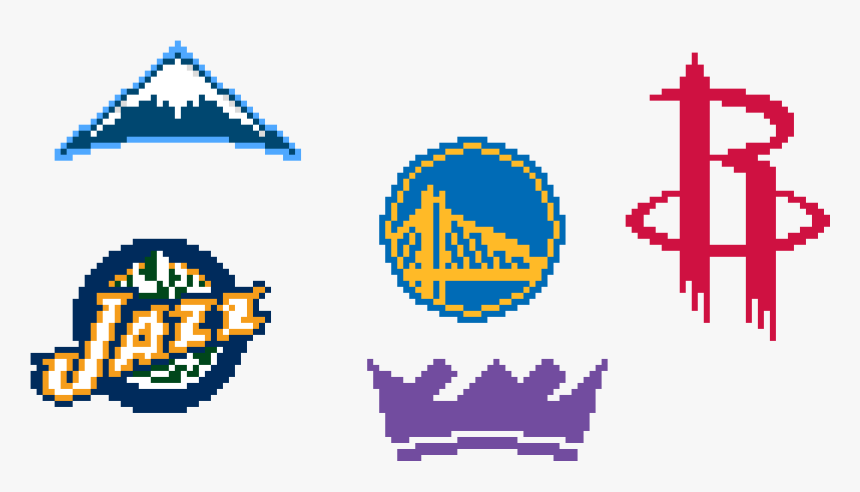 Pixel Art Logo Nba, HD Png Download , Transparent Png Image - PNGitem