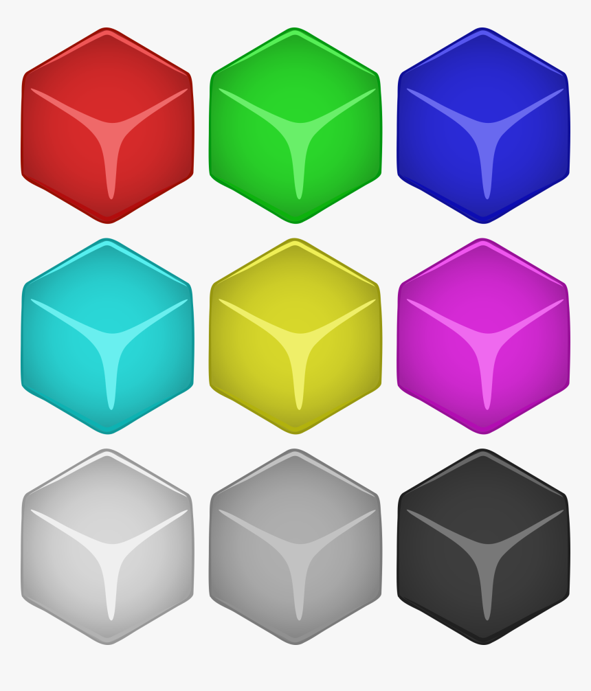 Png Library Stock Colored Block Free On Dumielauxepices - Color Cube ...
