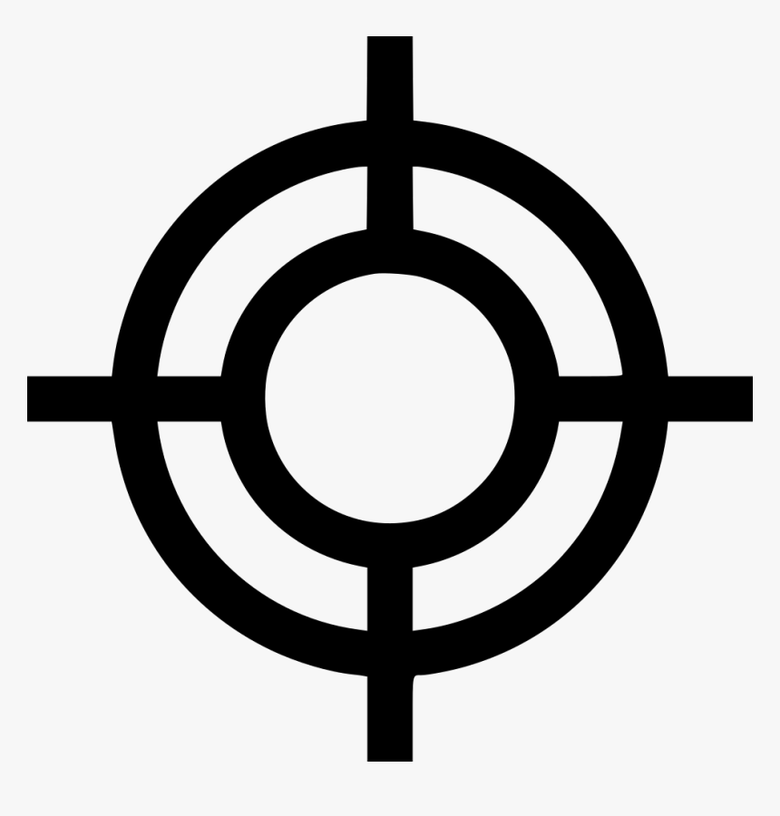 Point Goal Cross Pointer - Shooting Icon Png, Transparent Png ...