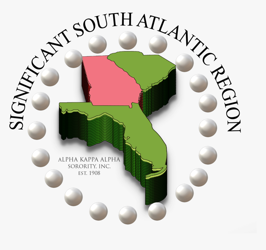 South Atlantic Region Alpha Kappa Alpha, HD Png Download , Transparent ...