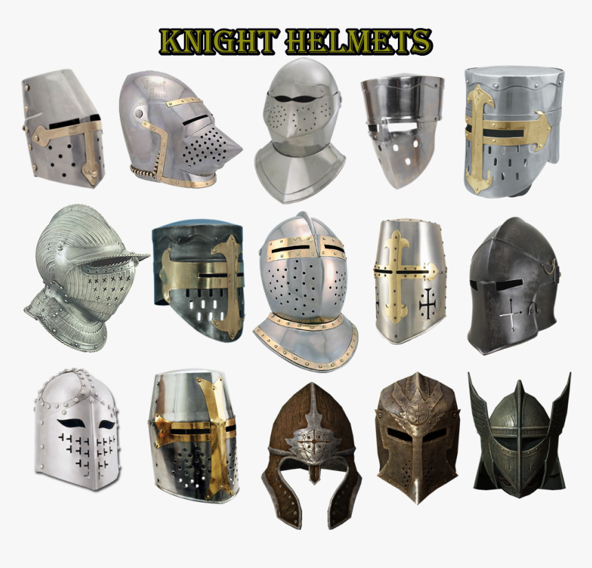 Knights Of The Round Table Helmets, HD Png Download , Transparent Png ...