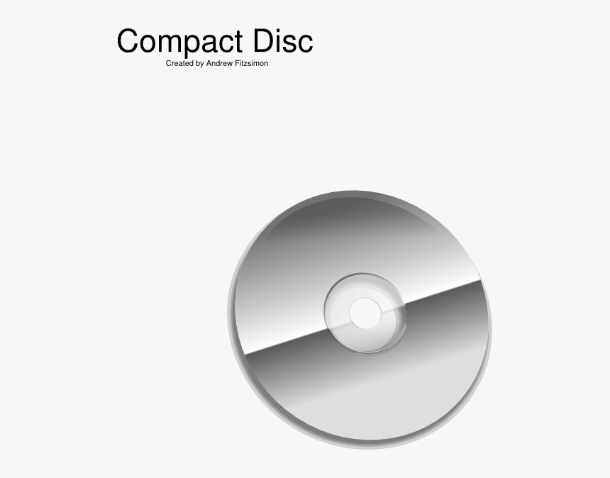 Cd Svg Clip Arts - Cd Rom Disc, HD Png Download , Transparent Png Image ...