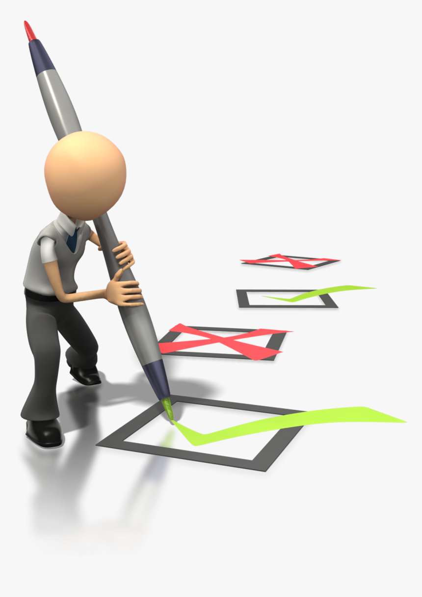 Test Case Clip Art - Stickman Doing A Test, HD Png Download ...