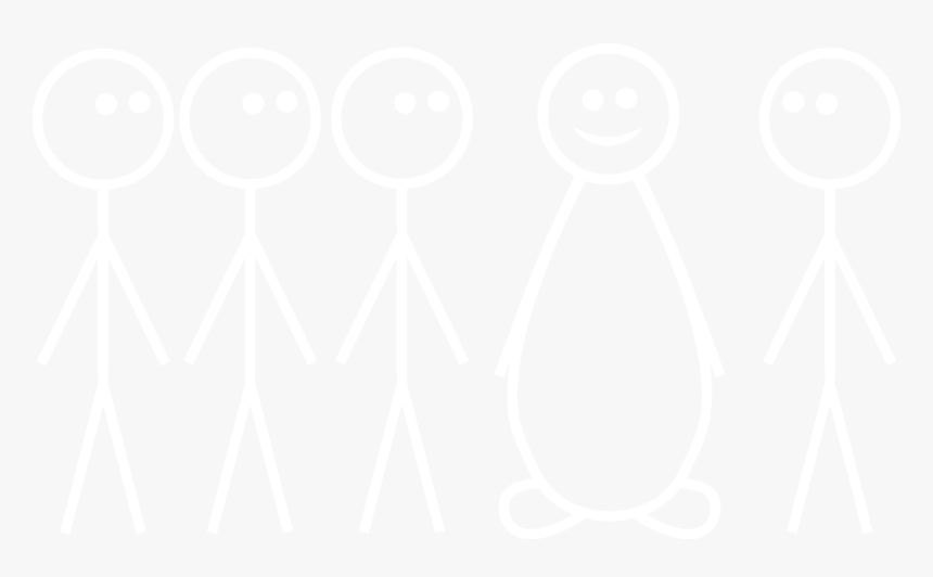 Clip Art Fat Stickman - Fat Stick Man, HD Png Download , Transparent ...