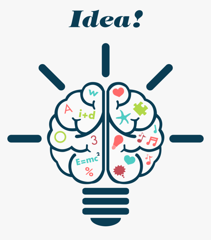 Human Brain Euclidean Vector Illustration - Math Brain Clipart, HD Png ...