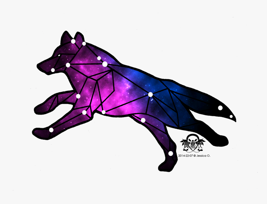Gray Wolf Tattoo Constellation Lupus Drawing - Lupus Constellation ...
