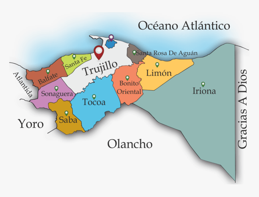 Departamento De Colon Y Sus Municipios, HD Png Download , Transparent ...