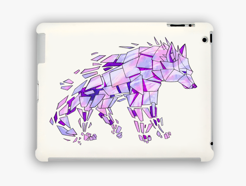 Purple Wolf Ipad Case - Foal, HD Png Download , Transparent Png Image ...