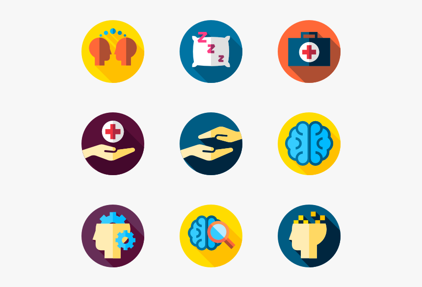 Brain Icons Free Psychology - Flat Icon, HD Png Download , Transparent ...