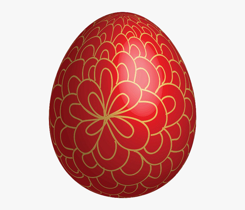 Red Easter Eggs Clipart, HD Png Download , Transparent Png Image - PNGitem