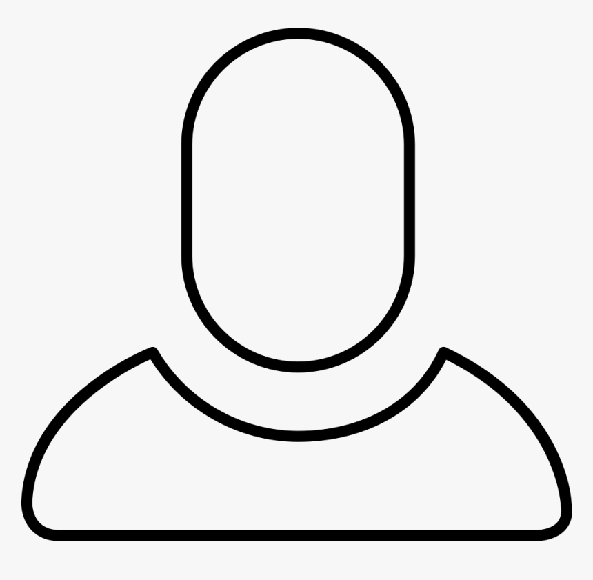 Person Outline Svg Icon Free Download - Png White Icon Person ...