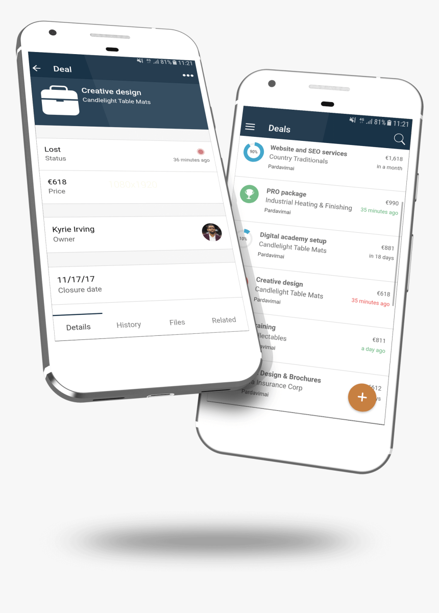 Crm Apps - Crm Mobile Application, HD Png Download , Transparent Png ...
