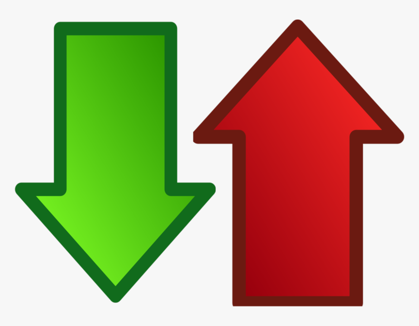 Transparent Green Arrow Up Png Arrow Up And Down Png Png Download Transparent Png Image 