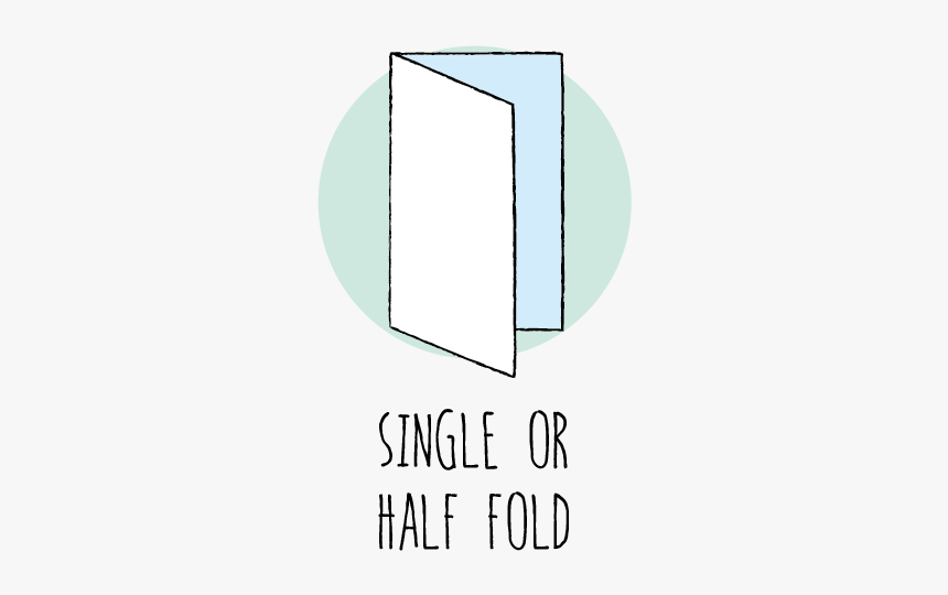 Half Fold - Circle, HD Png Download , Transparent Png Image - PNGitem