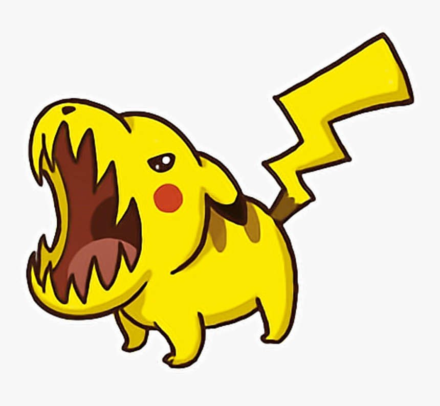 Angry Pikachu Png - Pokemon Pikachu In Angry, Transparent Png ...