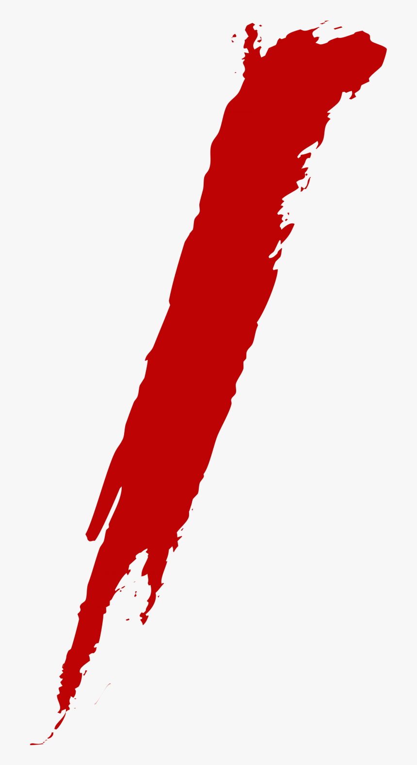 Slash Rgba Color Space - Red Slash Png, Transparent Png , Transparent ...