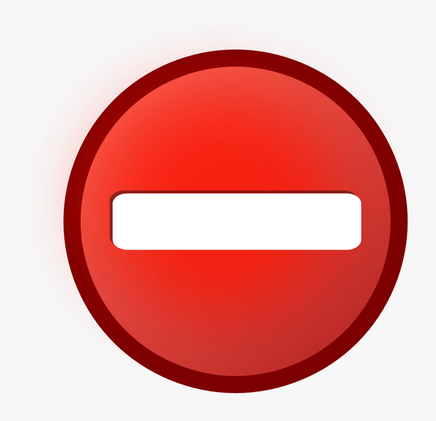 No Symbol Computer Icons Clip Art - No Access Icon, HD Png Download ...