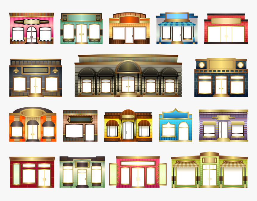 Store Front Clip Art, HD Png Download , Transparent Png Image - PNGitem