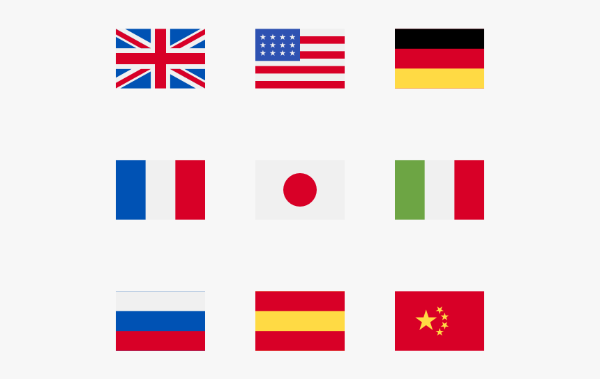 Essential Set - Country Flags Png, Transparent Png , Transparent Png ...