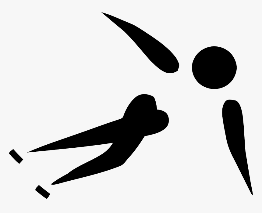 Skating Ice Skater Sign Free Picture - Speed Skating Clipart Png ...