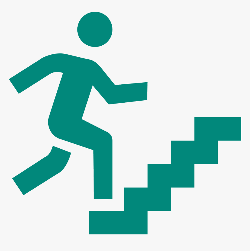 Stairs Computer Icons Climbing - Stairs Clipart Png, Transparent Png ...