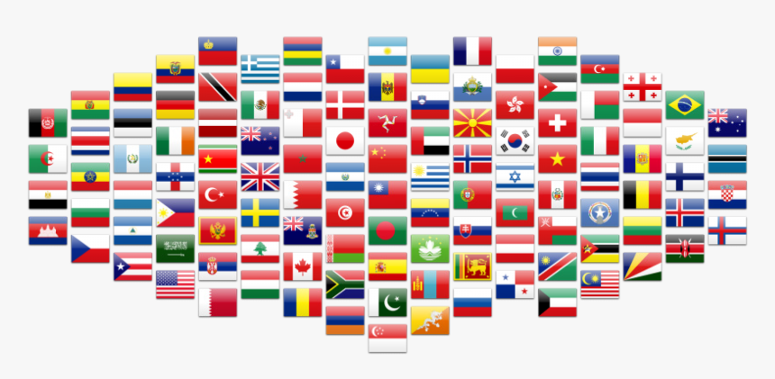 Many Many Flags - Divided Nations, HD Png Download , Transparent Png ...
