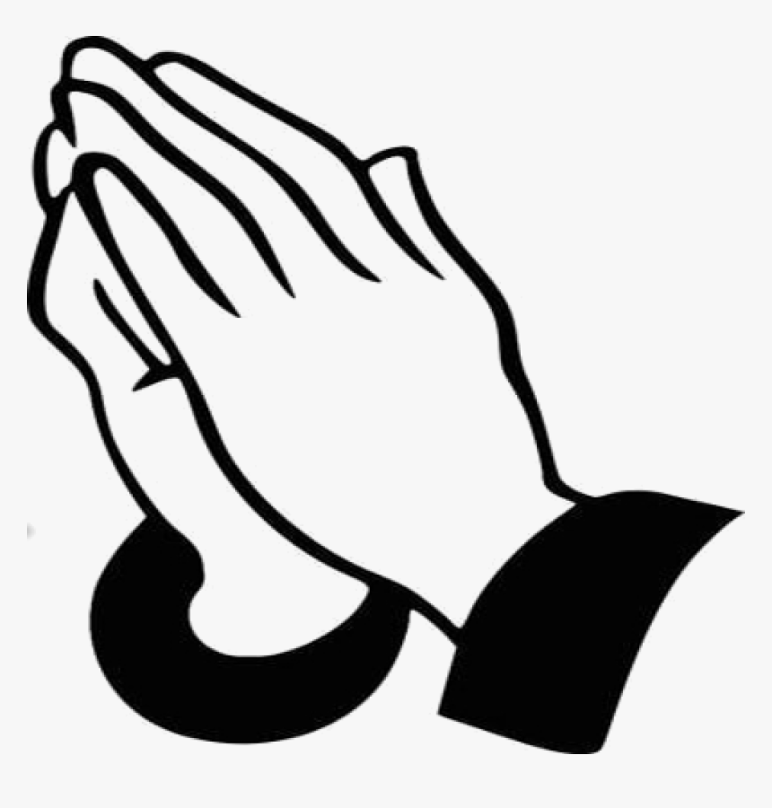 Praying Hands Clip Art Prayer Image Openclipart, HD Png Download ...