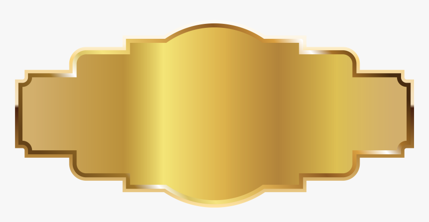 Gold Png Transparent Images - Golden Label Png, Png Download ...