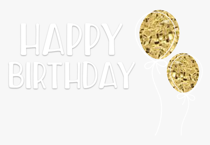 Clip Art Glitter Balloons - Balloon Gold Glitter Png, Transparent Png ...