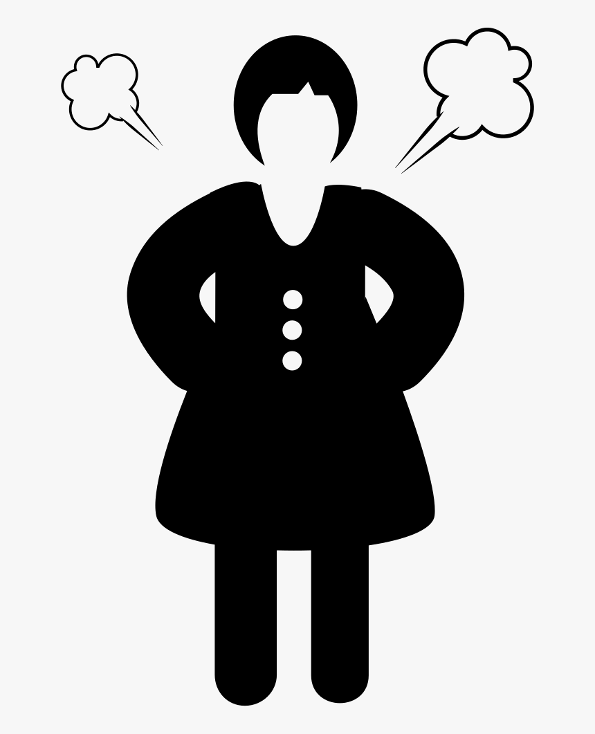 Angry Woman - Woman Angry Icon Png, Transparent Png , Transparent Png ...