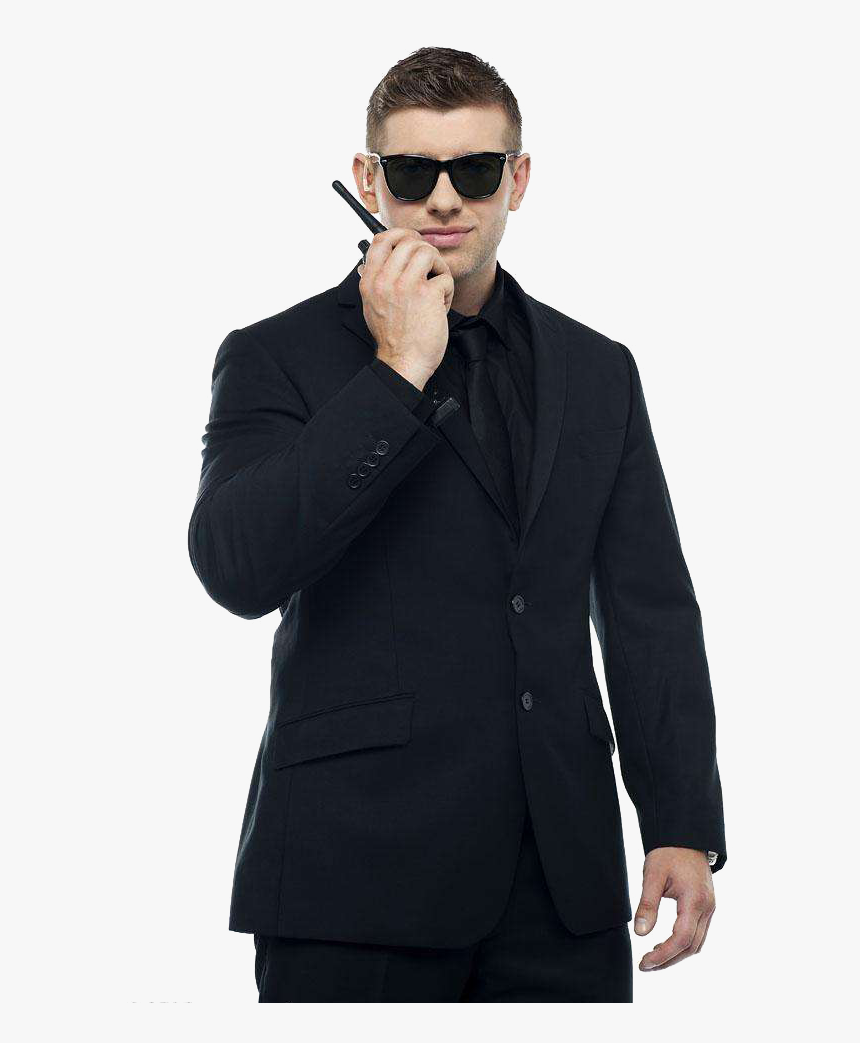 Bodyguard Work Police Two-way Guard Radio Officer Clipart - Bodyguard ...