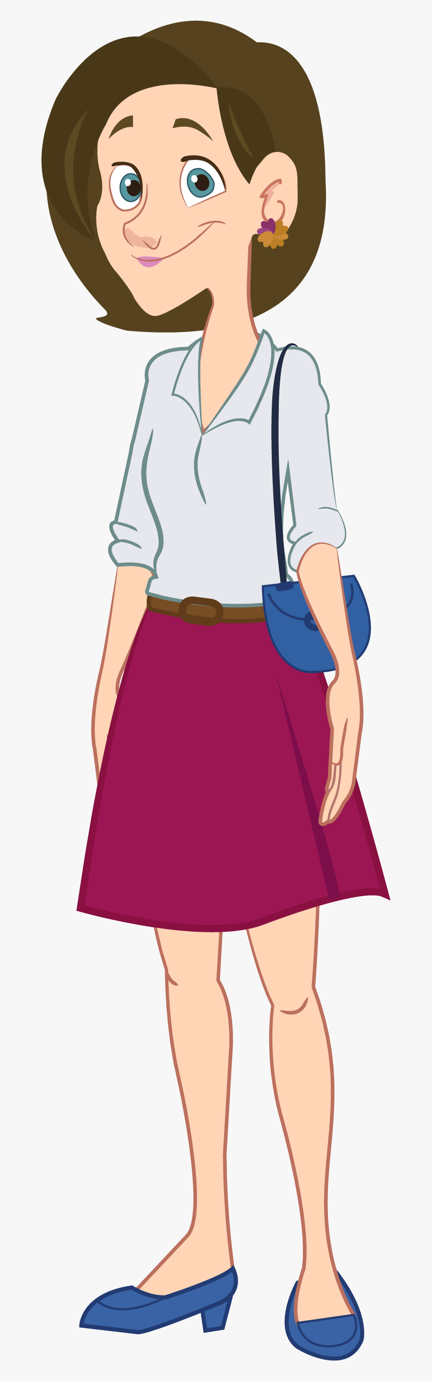 Woman Png Cartoon, Transparent Png , Transparent Png Image - PNGitem