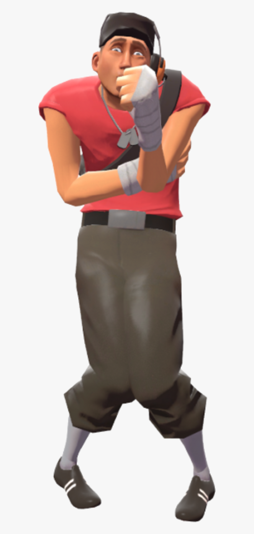 Transparent Trevor Philips Png - Tf2 Scared, Png Download , Transparent ...