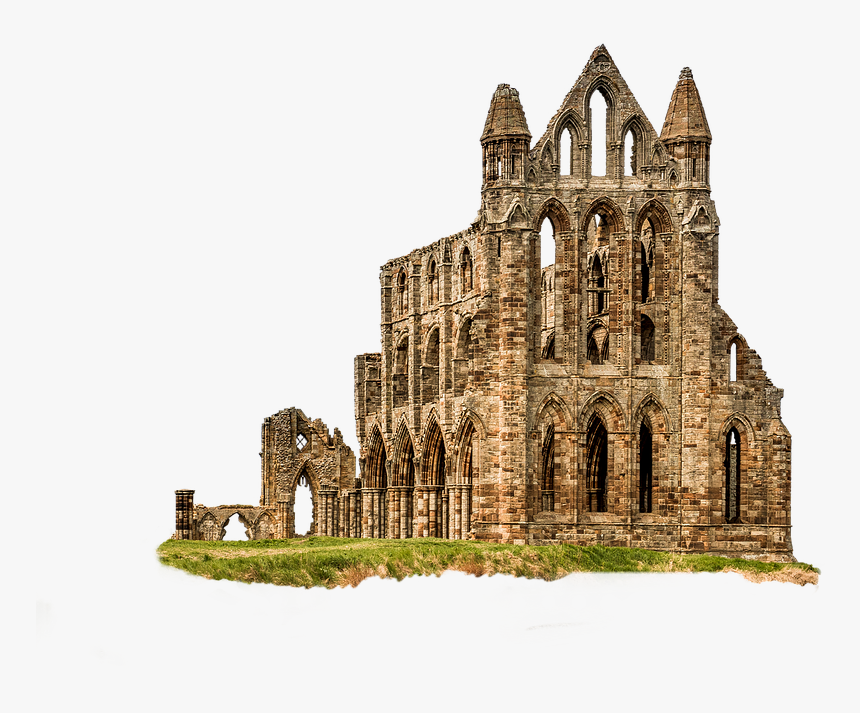 Ruin, Monastery, Abbey, Gothic, Whitby, Dracula - Whitby Abbey, HD Png ...