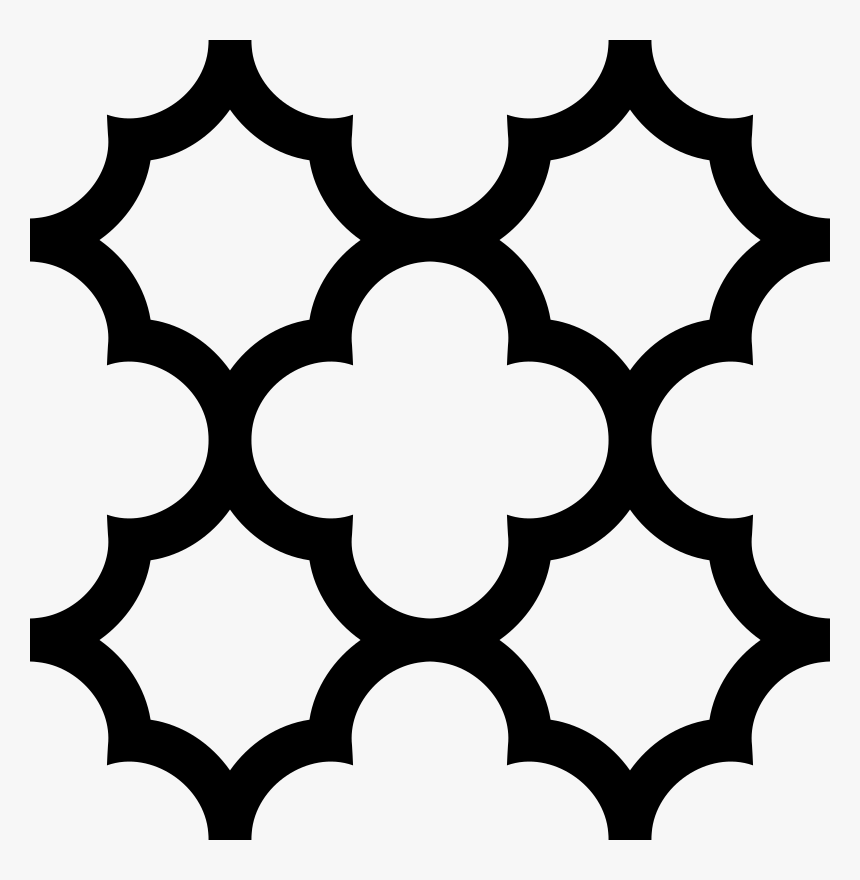 Moroccan Patterns Black And White