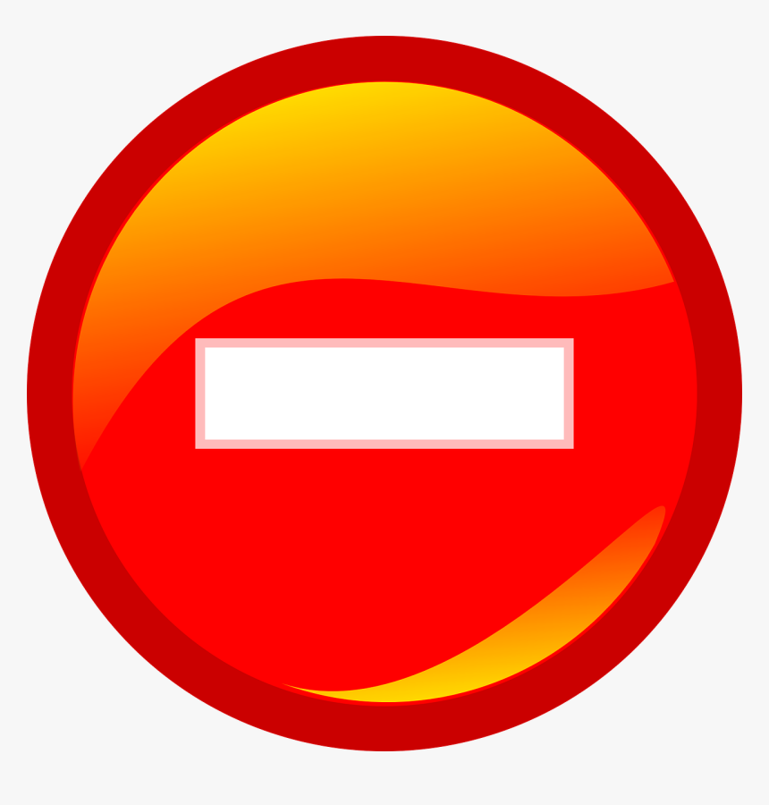 Transparent Negative Sign Png - Remove Clip Art, Png Download ...