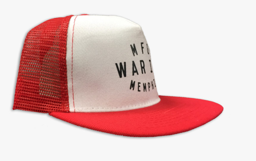 Mesh Snapbacks Red White Mesh Hat - Baseball Cap, HD Png Download ...