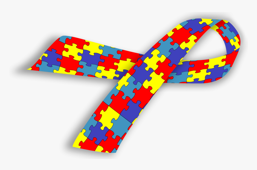 Autism Awareness Ribbon - Autism Spectrum Disorder Ribbon, HD Png ...
