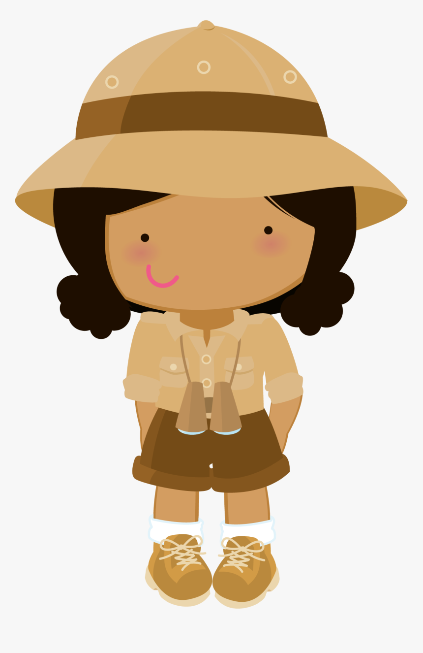 Safari Kid Clipart