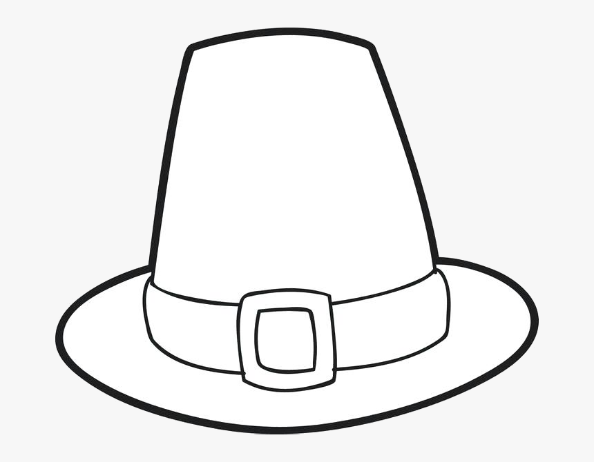 Pilgrim Hat Clip Art Black And White