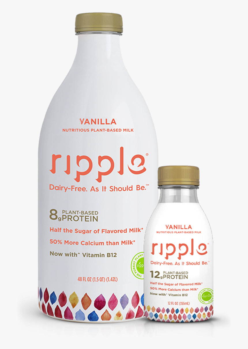 Ripple Vanilla Pea Milk, HD Png Download , Transparent Png Image - PNGitem