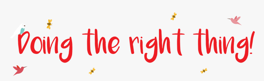Doing The Right Thing Png, Transparent Png , Transparent Png Image ...