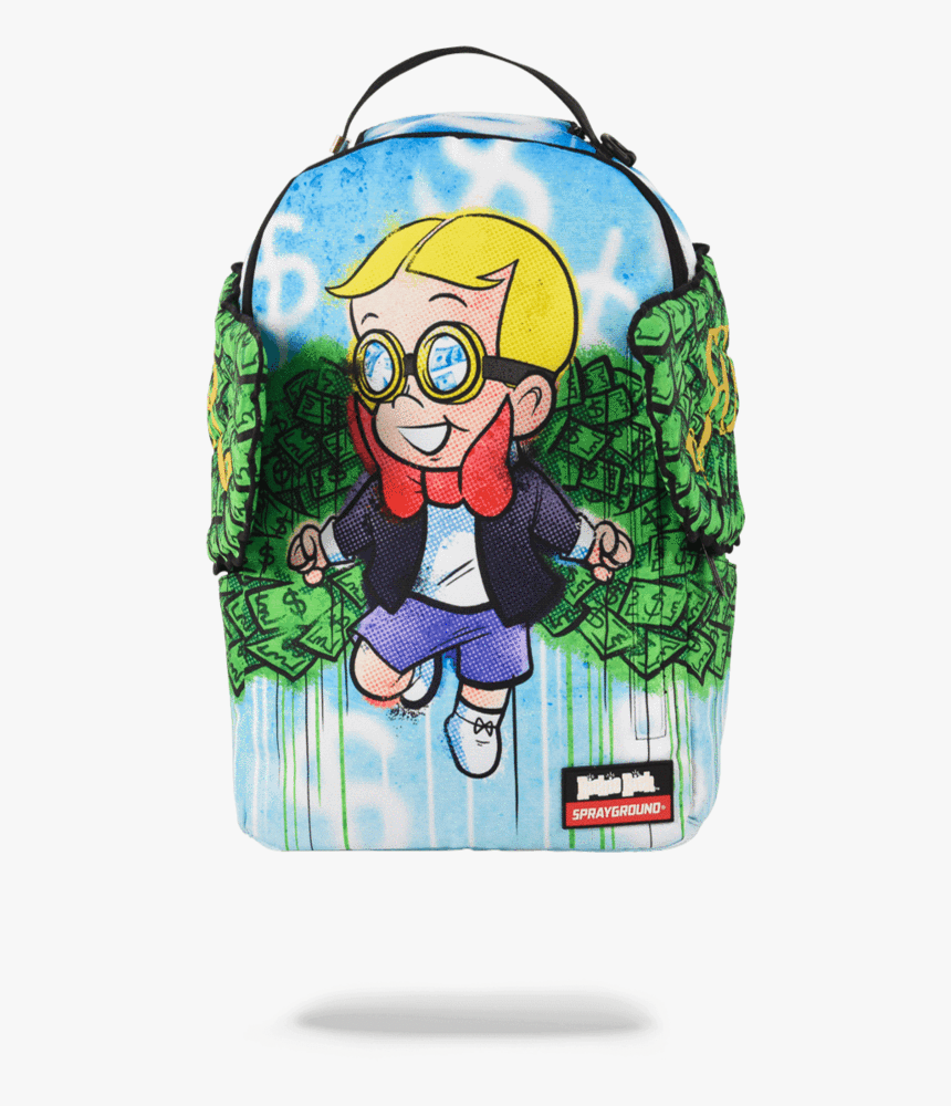 Sprayground Backpacks Richie Rich, HD Png Download , Transparent Png ...