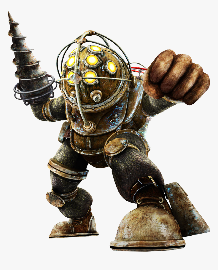 Big Daddy Bioshock, HD Png Download , Transparent Png Image - PNGitem