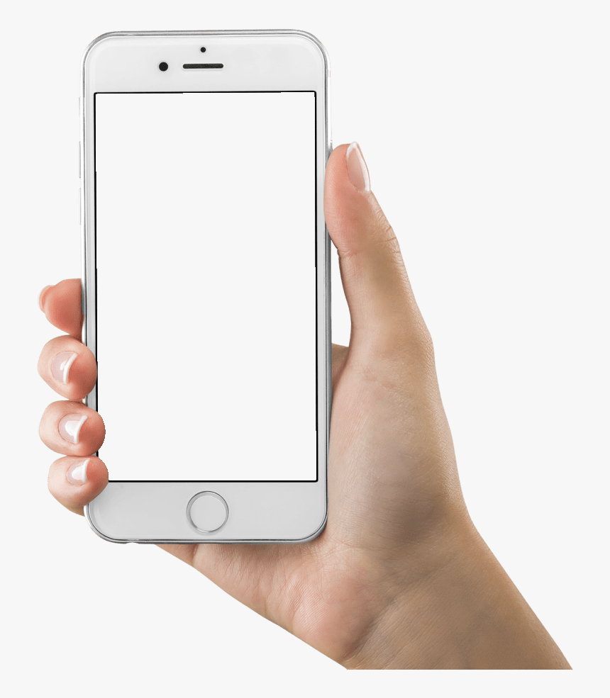 Section Image Iphone - Hand Held Iphone Png, Transparent Png ...